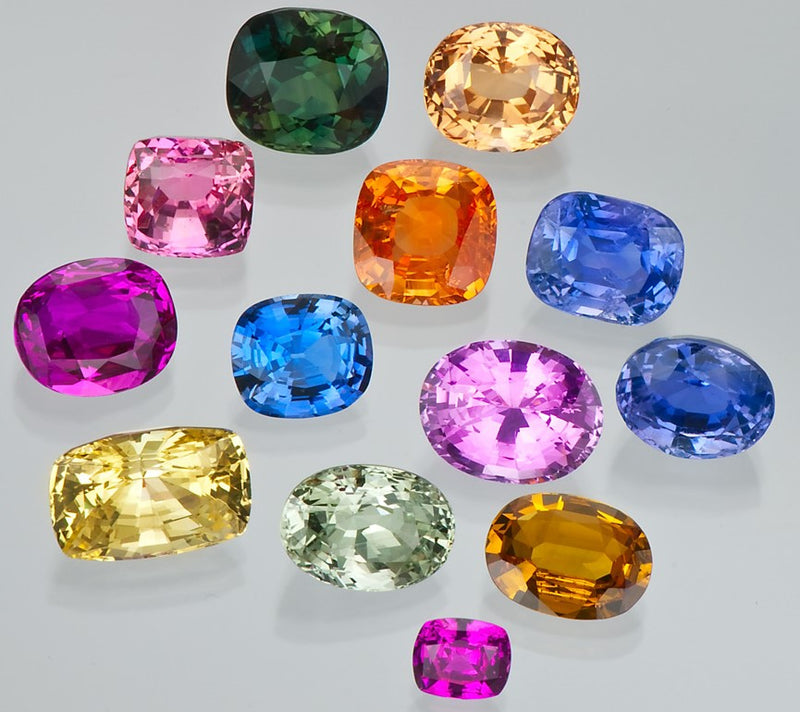 Fancy Sapphires: A Rainbow of Colors - Estate Jewelers
